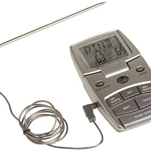 Bradley Smoker Digital Meat Thermometer with Stainless Steel Temperature Probe