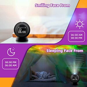 Star Projector Light for Kids Bedroom,Rechargeable Galaxy Projection Lamp with Timer Alarm Clock and White Noise for Nebula Projector Lamp,Home Decoration,Game Room