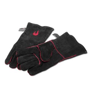 char-broil hand-stitched leather grilling gloves