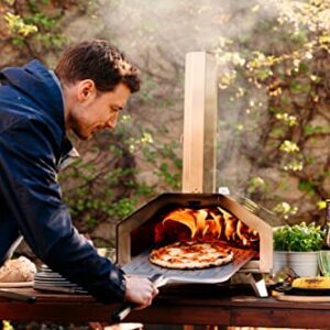 Ooni Pro 16 Multi-Fuel Outdoor Pizza Oven - 16 Inch Outdoor Pizza Oven - Outdoor Kitchen Pizza Making Oven