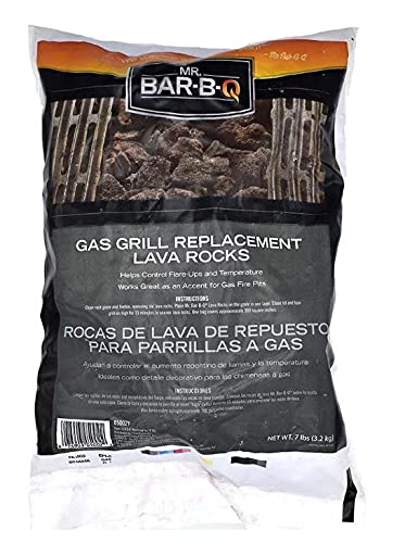 Natural Lava Rocks for Fire Pit | 7 Lb. Bag of Fire Pit Lava Rocks | 1 Pack