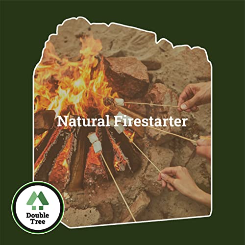 Fire Starter Kindling - 100% All-Natural Incense-Cedar Kindling - Fast, Easy Burning -Perfect for Indoor Fireplaces, Campfires, Beachside Fire Pits, Indoor/Outdoor Stoves (Large 1 Cubic ft)