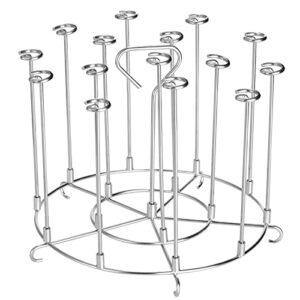 skewer stand, for instant pot 8 qt air fryer accessories, stainless steel skewers rack holder compatible with 8 quart pressure cookers and for ninja foodi 8 quart, kabob grill instapot accessory