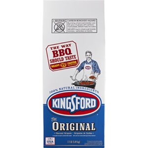 Kingsford 183268 Original Charcoal Briquettes, BBQ Charcoal for Grilling – 7.7lb Pounds