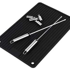 Ozeri BBQ and Grill Utensil Holder Mat Set