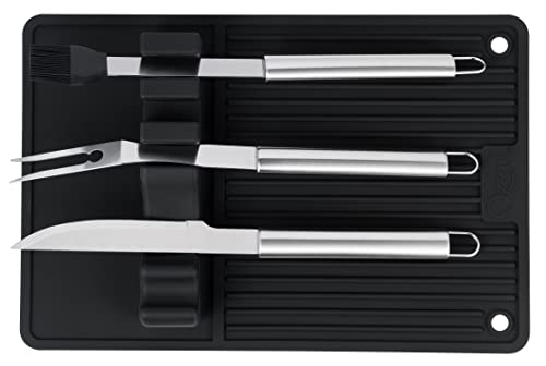 Ozeri BBQ and Grill Utensil Holder Mat Set