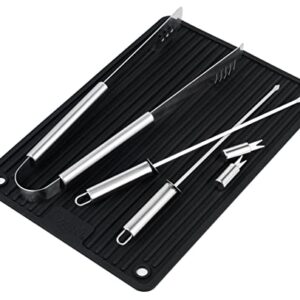 Ozeri BBQ and Grill Utensil Holder Mat Set