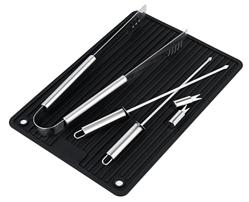 Ozeri BBQ and Grill Utensil Holder Mat Set