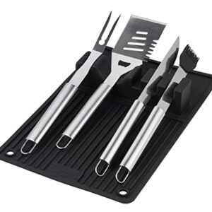 Ozeri BBQ and Grill Utensil Holder Mat Set