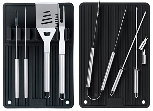 Ozeri BBQ and Grill Utensil Holder Mat Set