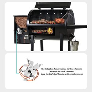 Stanbroil Draft Inducer Fan Kit/Induction Fan Kit for Camp Chef Wood Pellet Grills Replacement Parts