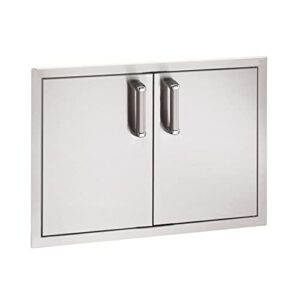 fire magic premium flush 30 x 14-inch double access door with soft close – 53934sc