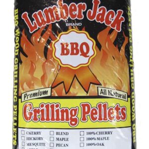 Lumber Jack 100-Percent Cherry Wood BBQ Grilling Pellets, 40-Pound Bag (Discontinued by Manufacturer)