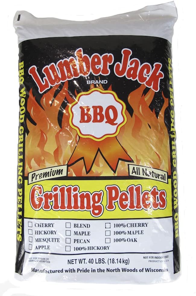 Lumber Jack 100-Percent Cherry Wood BBQ Grilling Pellets, 40-Pound Bag (Discontinued by Manufacturer)