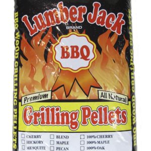 Lumber Jack 100-Percent Cherry Wood BBQ Grilling Pellets, 40-Pound Bag (Discontinued by Manufacturer)