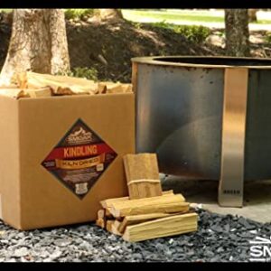 Smoak Firewood’s Pine (SOFTWOOD) Firestarter & Kindling/USDA Certified can be Used for Wood Stoves, Campfires, Fireplaces, Bonfires, Pizza Ovens, Grills or Smokers. Makes Starting Any fire Easy!