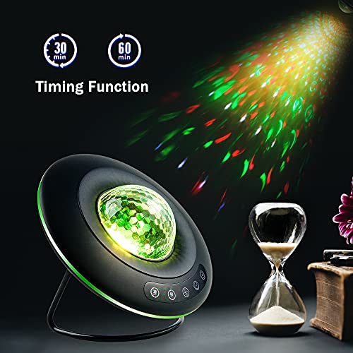 NXENTC LED Star Projector, Galaxy Lighting UFO Light Projector Star Light Lamp with Remote, Bluetooth Speaker and Timer Night Light Projector for Kids, Adults, Gaming Room, Home Theater