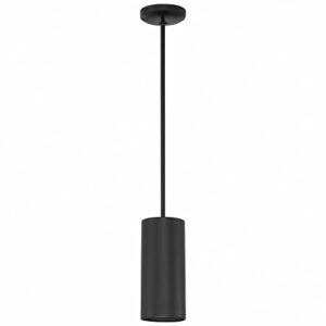 Access Lighting - HI Access 29001LEDDLP-MBL Transitional LED Pendant from Pilson Collection Finish, Matte Black