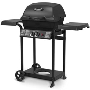 Broil-Mate, 24025BMT, Cast 2-Burner, Liquid Propane Gas Grill, Black