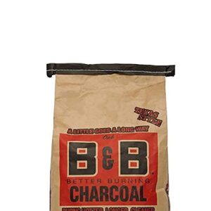 B&B Charcoal Oak Lump Charcoal, 4540 GR