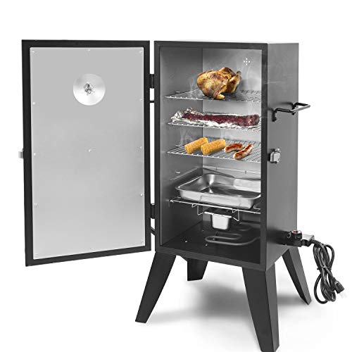 Royal Gourmet SE2801 Electric Smoker with Adjustable Temperature Control, Black