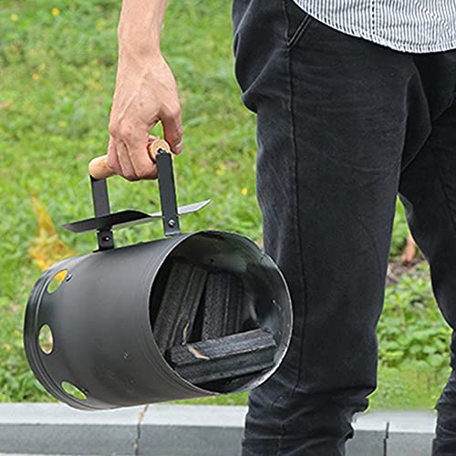 SLATIOM Multifunctional Barbecue Tool, Charcoal Ignition Barrel, Carbon Stove, Outdoor Tool, Chimney Starter