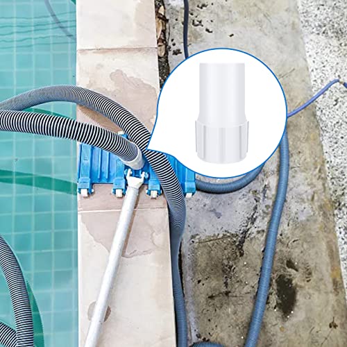 1-1/2 Inch Pool Vacuum Hose Cuff Replacement Swimming Pool Cuff Vacuum Hose Threaded Cuff pool hose rubber cuff for Spiral Wound Vacuum Hose Repair Hose Ends Connect Vacuum Skimmer Inlet Hole 2PCS