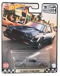 hot wheels ’87 buick regal gnx – boulevard – premium [gray]