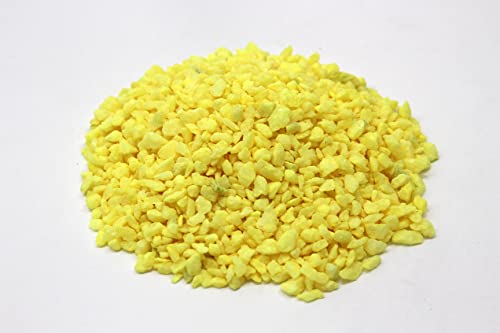 キャッスルエンタープライズ(Castle Enterprise) [Amazon.co.jp Limited] [Commercial Set] for Decorative Plants, DIY, Sander, Large Grain, Color Sand, Yellow, 22.0 lbs (10 kg) x 10 Bags