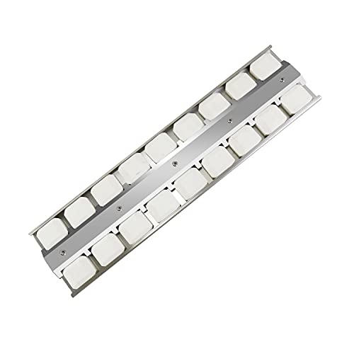 Plowo Grill Briquette Tray for Viking Grill, Heavy Duty Stainless Steel Heat Plate Gas Replaces for Viking Part 032381-000, Burner Cover Flame Tamer, 21-1/2" X 5-1/2", BBQ Repair Kit