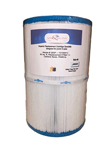 Spa & Sauna Parts Caldera Spas 50 Sq. ft. Part Number 1019401 Replacement Filter