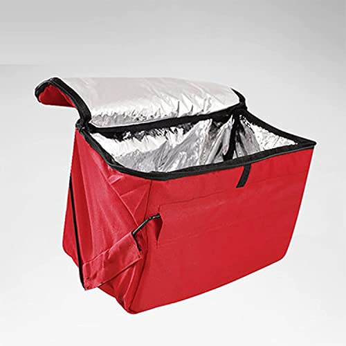 Push Pull Wagons Food Cooler Bag Folding Outdoor Trolley Cart Accessories Cooler Ice Bags for Beach Park Camping Picnic Provide Cold Beverages