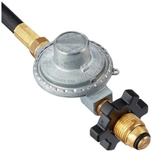 Mr. Heater 12-Feet Hose/Regulator Assembly with Restricted Flow Soft Nose P.O.L.