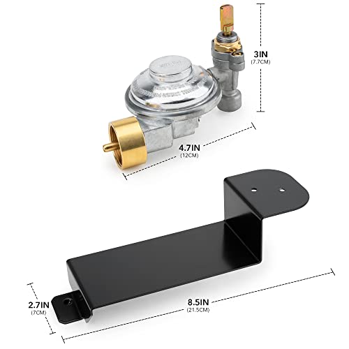 Stanbroil Gas Grill Valve Regulator for Weber Q200 and Q220 Series - Replacement Parts for Weber 80476