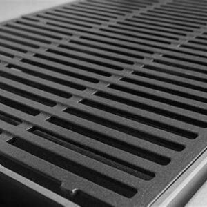 Hisencn 7636 15.3 Inch Flavorizer Bars and 7638 7639 17.5 Inch Cast Iron Grates for Weber Spirit I & II 300 Series, Spirit E310 E320 E330 S310 S320 S330 Gas Grills with Front Control Knobs, 16GA