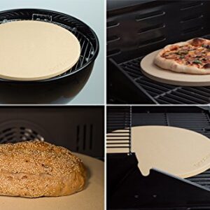 11"x 0.47" Small Size Round Cordierite Pizza Stone