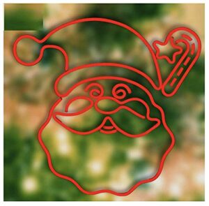 wisely indoor led neon santa window decoration