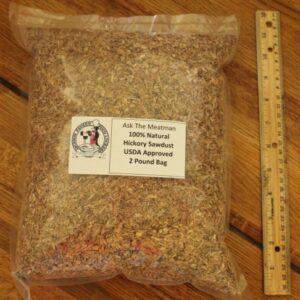 Natural Hickory Sawdust (2.0 Lb)