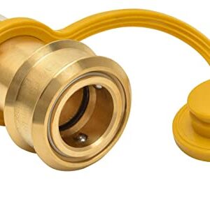 only fire 12 Ft 3/4" ID Natural Gas Hose with Quick Connect/Disconnect Fittings for NG/LP Propane Appliances,Grill,Generator,Patio Heater,Pizza Oven,etc.