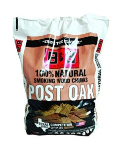 b&b charcoal 8023372 oak wood smoking chunks44; 549 cu. in.