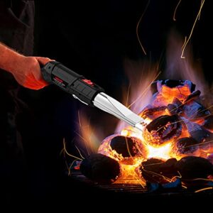 Gardtech Cordless Charcoal Fire Starter for Lighting Up Real Hardwood Charcoal, Rechargeable Flameless Fire Starters - Portable Fire Lighter Perfect for Grillers Barbeque Party Campfires