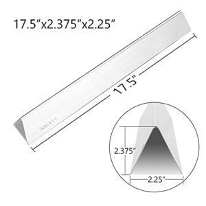 Flavorizer Bars Replacements 17.5 inch for Weber Genesis, Weber Genesis Parts for Weber Genesis 300 Grill Parts(2011-2016), Genesis E/EP-310, 320, 330, Genesis S-310, 330 (with Front Control Knobs)