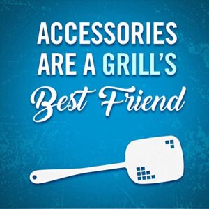 Napoleon Barbecue Grill Accessory 62055- Bristle Free Wide Grill Brush - BBQ Grill Maintenance Accessory, Stainless Steel Wire Coils, Stainless Steel Handle, for Stainless Steel Cooking Grids