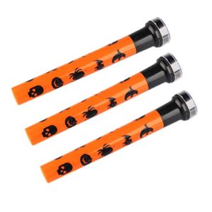 stobok 3pcs halloween projector flashlight changeable ghost terror pumpkin scary halloween torch flashlight party props projector