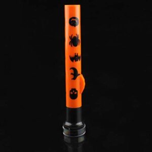 STOBOK 3pcs Halloween Projector Flashlight Changeable Ghost Terror Pumpkin Scary Halloween Torch Flashlight Party Props Projector