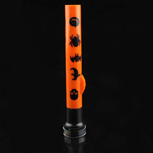 STOBOK 3pcs Halloween Projector Flashlight Changeable Ghost Terror Pumpkin Scary Halloween Torch Flashlight Party Props Projector