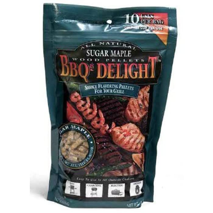 BBQ'rs Delight Sugar Maple Wood Pellets 1lb Bag