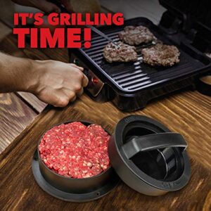 Burger Press Hamburger Patty Maker Stuffed Smash Burgers Mini Sliders Press Kit Nonstick Exultimate