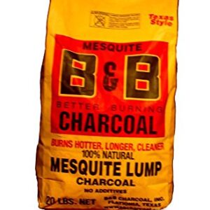 B&B Charcoal Mesquite Lump Charcoal