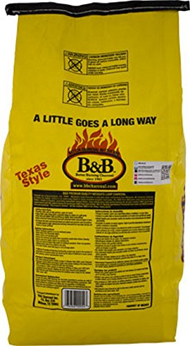 B&B Charcoal Mesquite Lump Charcoal